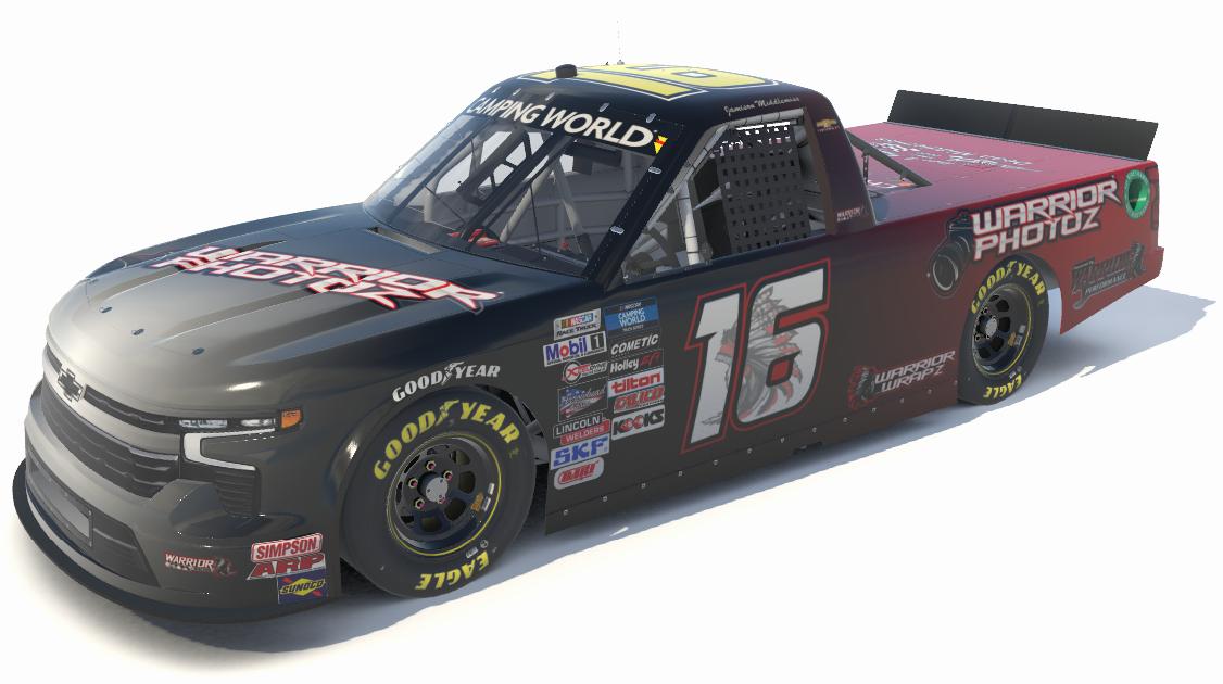 Warrior Racing Chevy Truck by Jamison Middlemiss - Trading Paints