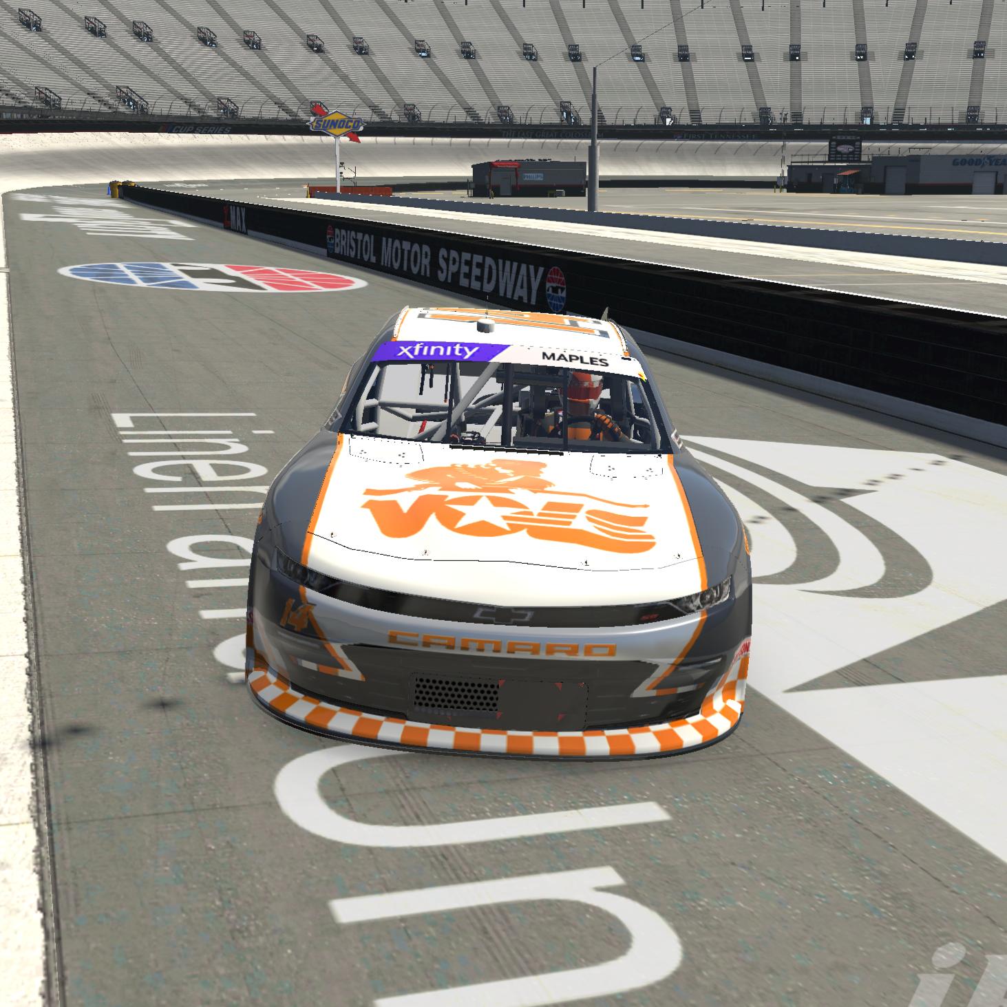 UT Vols 2022 Xfinity Camaro by Jeff Maples - Trading Paints