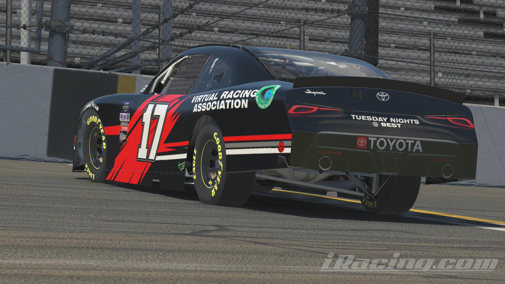 2011 Jason Leffler Supra (VRA 17) by Vic Bloom - Trading Paints