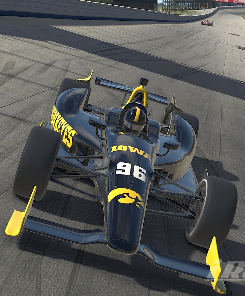 Iowa Hawkeyes DW12 by Brian C. - Trading Paints