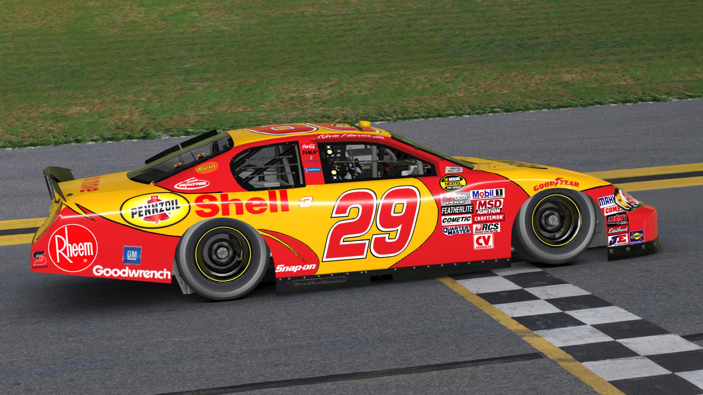Kevin Harvick Shell 2007 Monte Carlo SS by James Thurston3 - Trading Paints