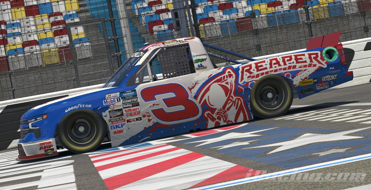 Tommy Gossett #3 TGR/Reaper SpeedLab W/ Spec Map by Rob Evans - Trading ...