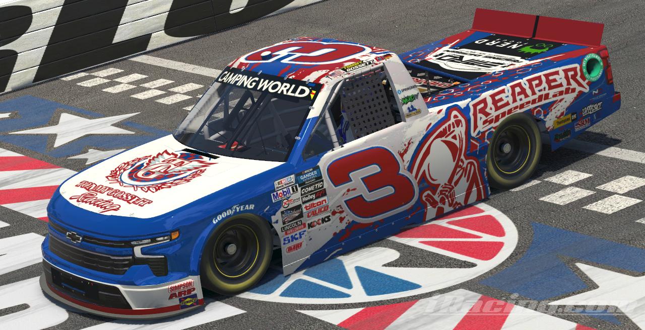 Tommy Gossett #3 TGR/Reaper SpeedLab W/ Spec Map by Rob Evans - Trading ...