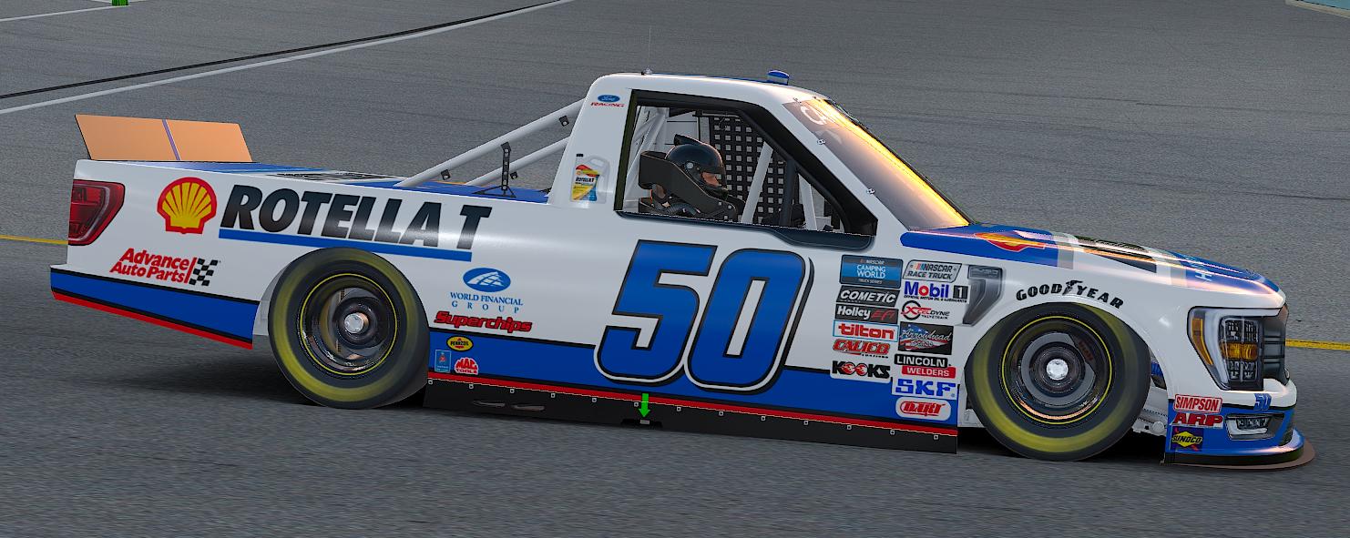 Todd Kluever #50 Shell Rotella T 2022 Ford F150 (CUSTOM NUMBER) by Andy ...