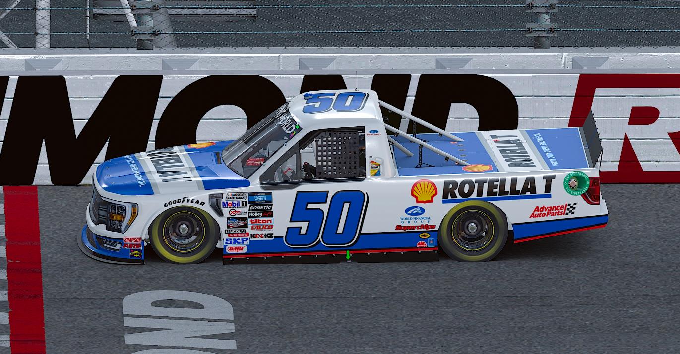 Todd Kluever #50 Shell Rotella T 2022 Ford F150 (CUSTOM NUMBER) by Andy ...