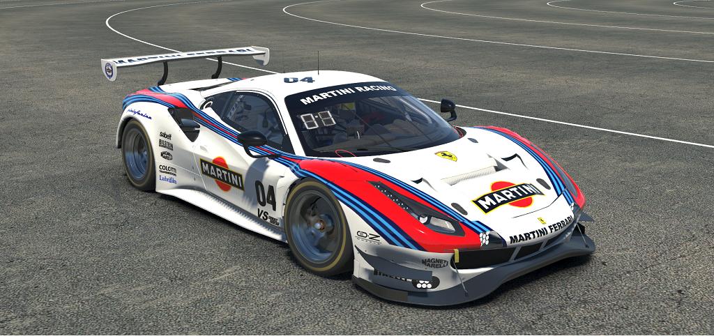 Martini Ferrari (Lancia style) by Bruce Funderburg - Trading Paints