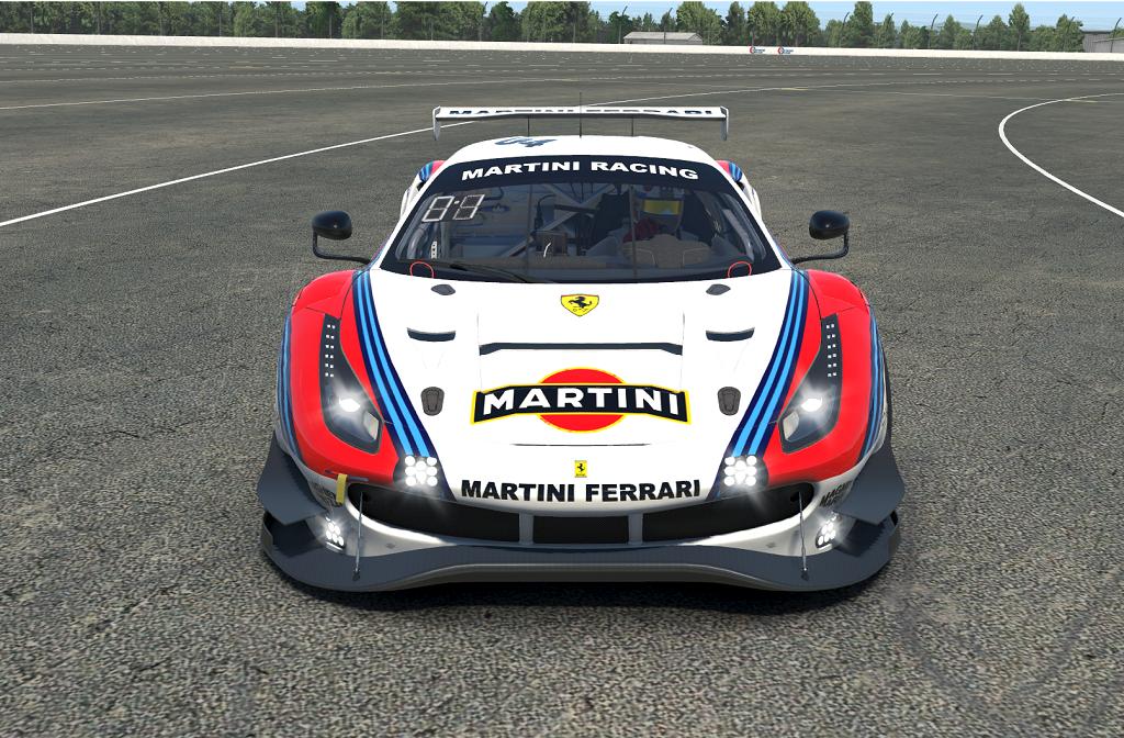 Martini Ferrari (Lancia style) by Bruce Funderburg - Trading Paints