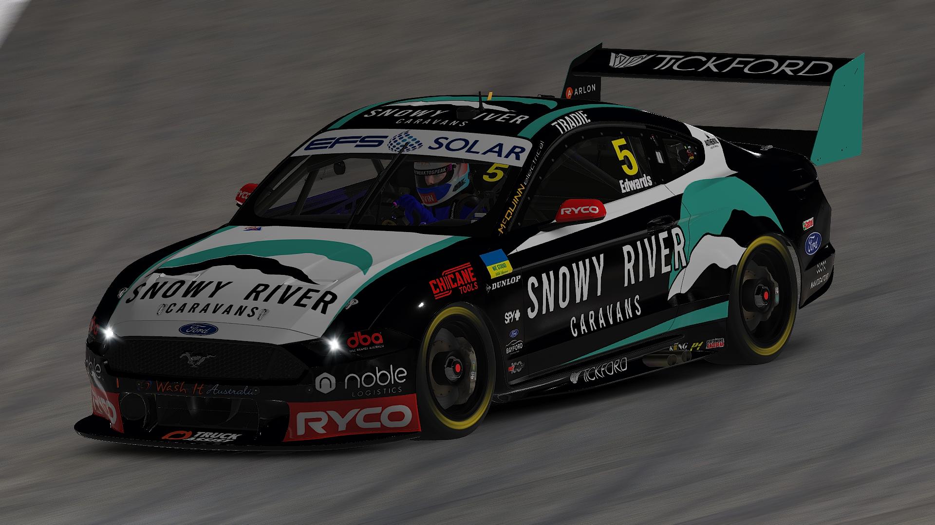 Snowy River 2022: James Courtney by Isaac Edwards - Trading Paints