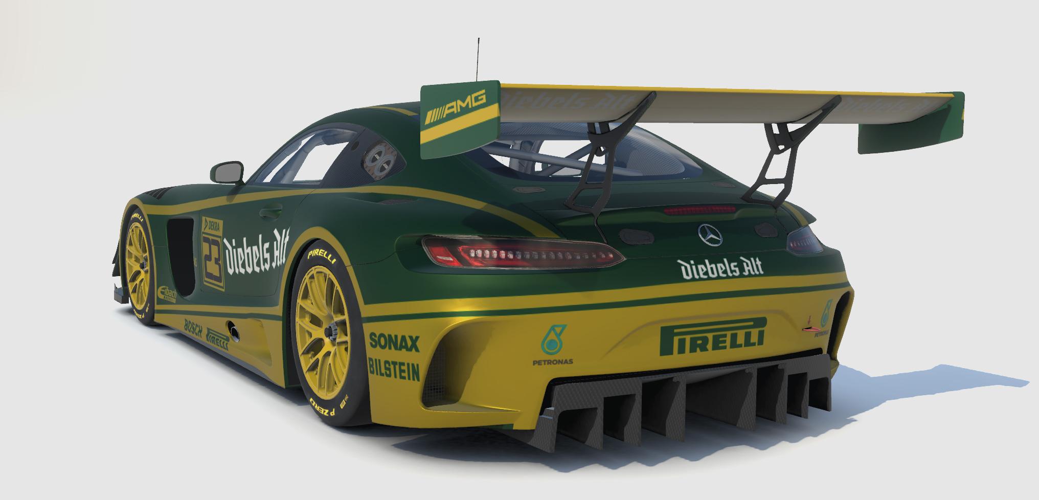 Diebels Alt Sponsored Merc GT3 by Adam Durrant - Trading Paints