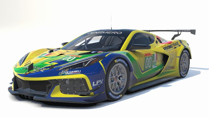 Corvette C8R GTE by Emiliano Matterazzo - Trading Paints