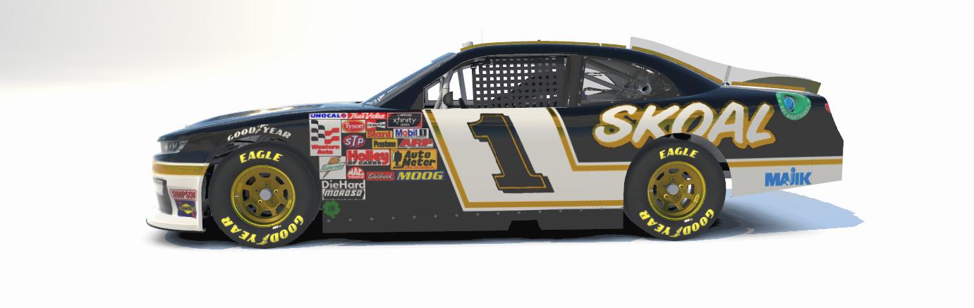 Rick Mast throwback Skoal car by Joshua B. - Trading Paints