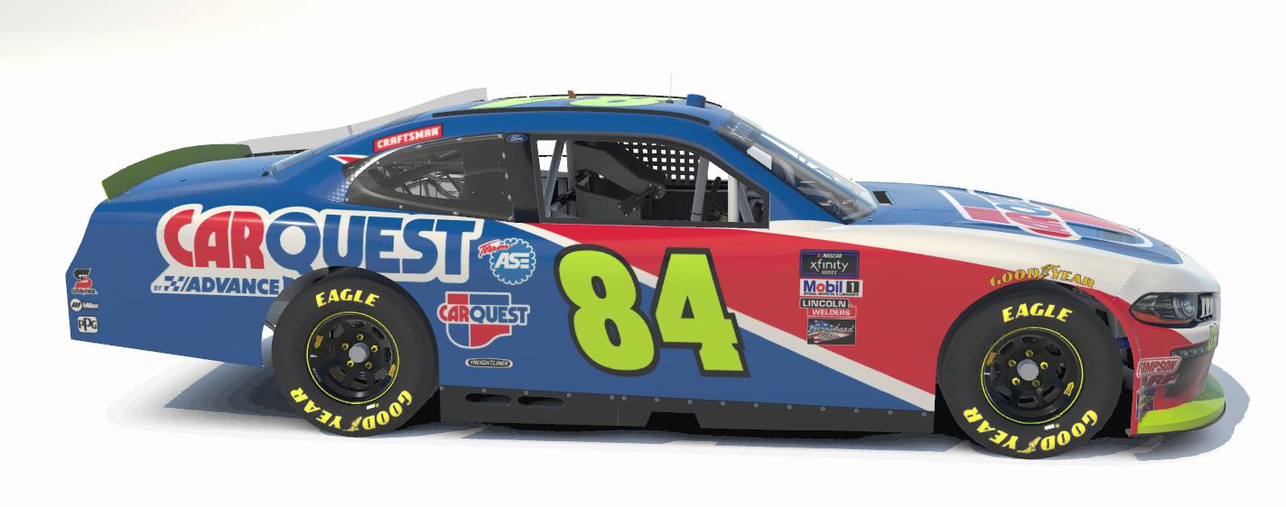 Kyle Busch Xfinity Throwback by Mike W. - Trading Paints