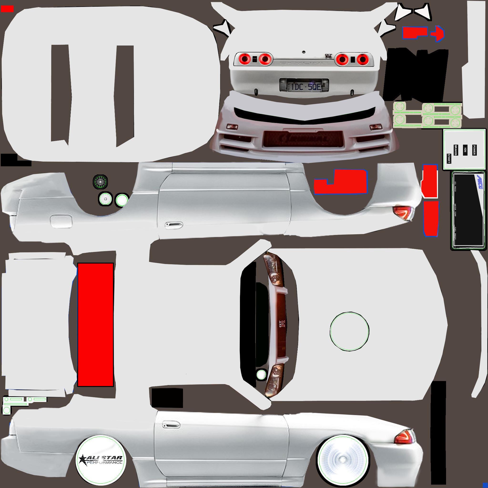 DirtstreetstockNissanSkyline by Eric G Gann - Trading Paints