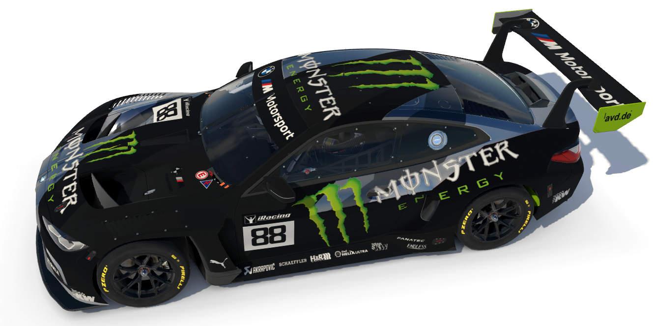 Monster BMW M4 GT3 by Paul V. - Trading Paints