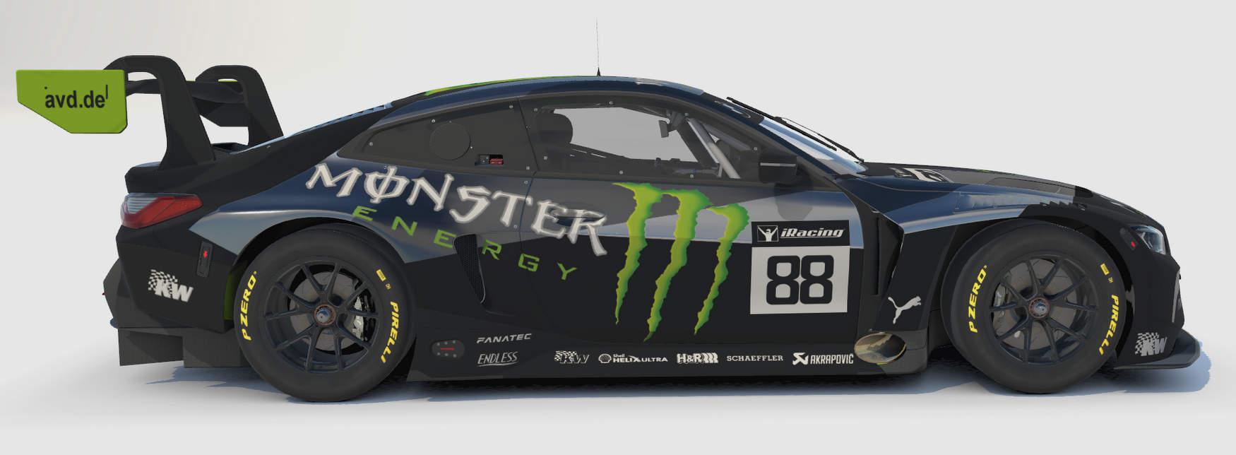 Monster BMW M4 GT3 by Paul V. - Trading Paints