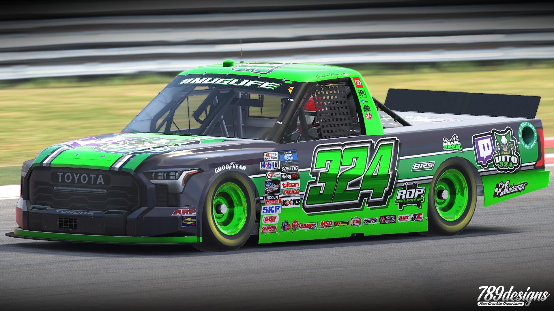 Brandon Rhymer Toyota Tundra Truck 2022 by Garrett Marshall - Trading ...