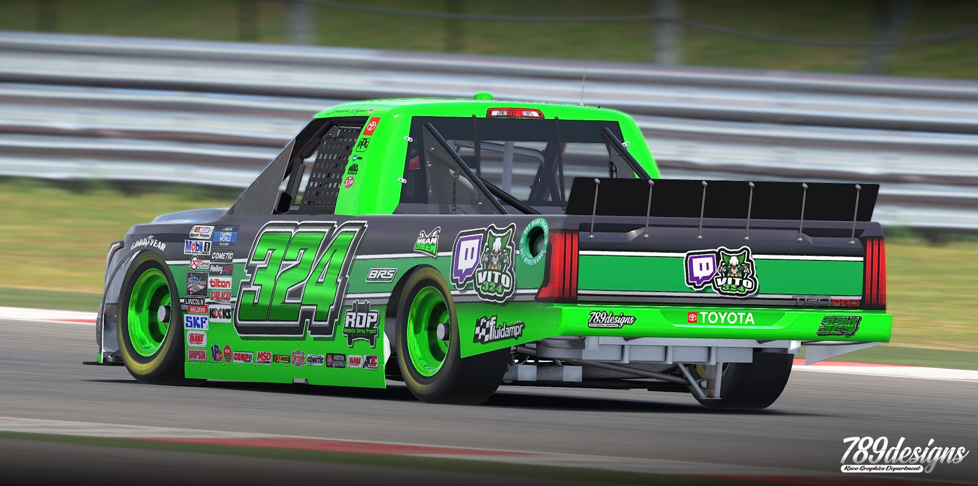 Brandon Rhymer Toyota Tundra Truck 2022 by Garrett Marshall - Trading ...