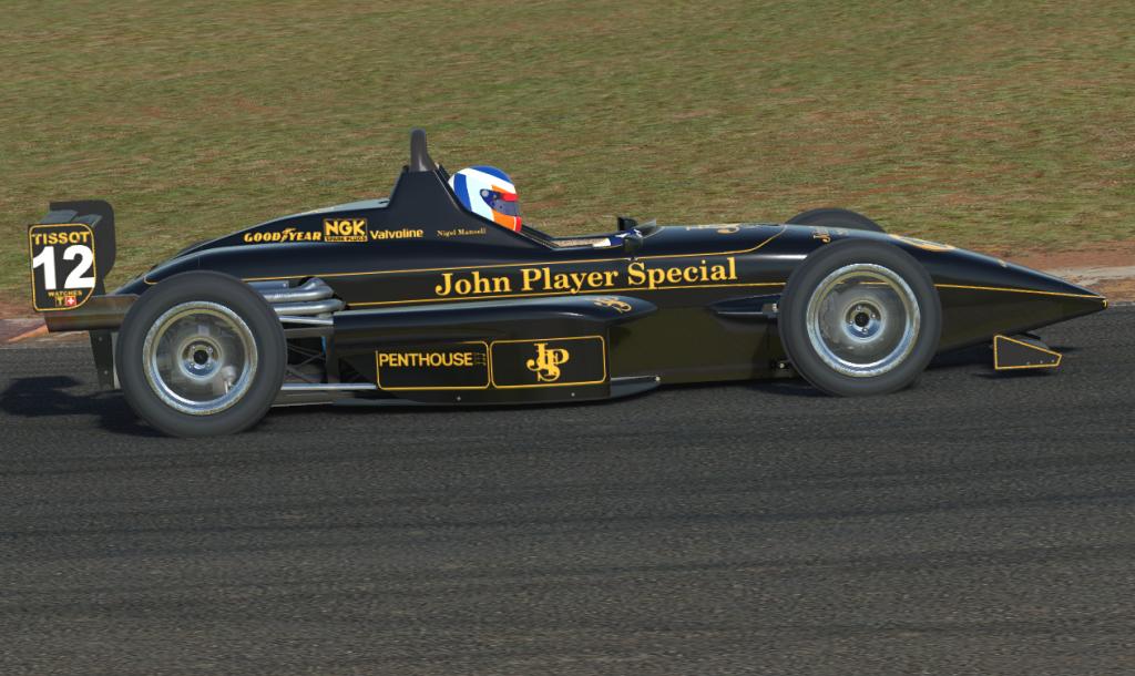 1982 Lotus 91-Ford, #12 Nigel Mansell by Paul Bijnsdorp - Trading Paints