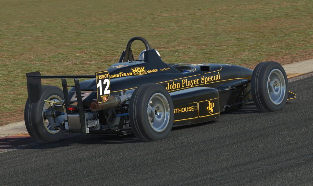 1982 Lotus 91-Ford, #12 Nigel Mansell by Paul Bijnsdorp - Trading Paints