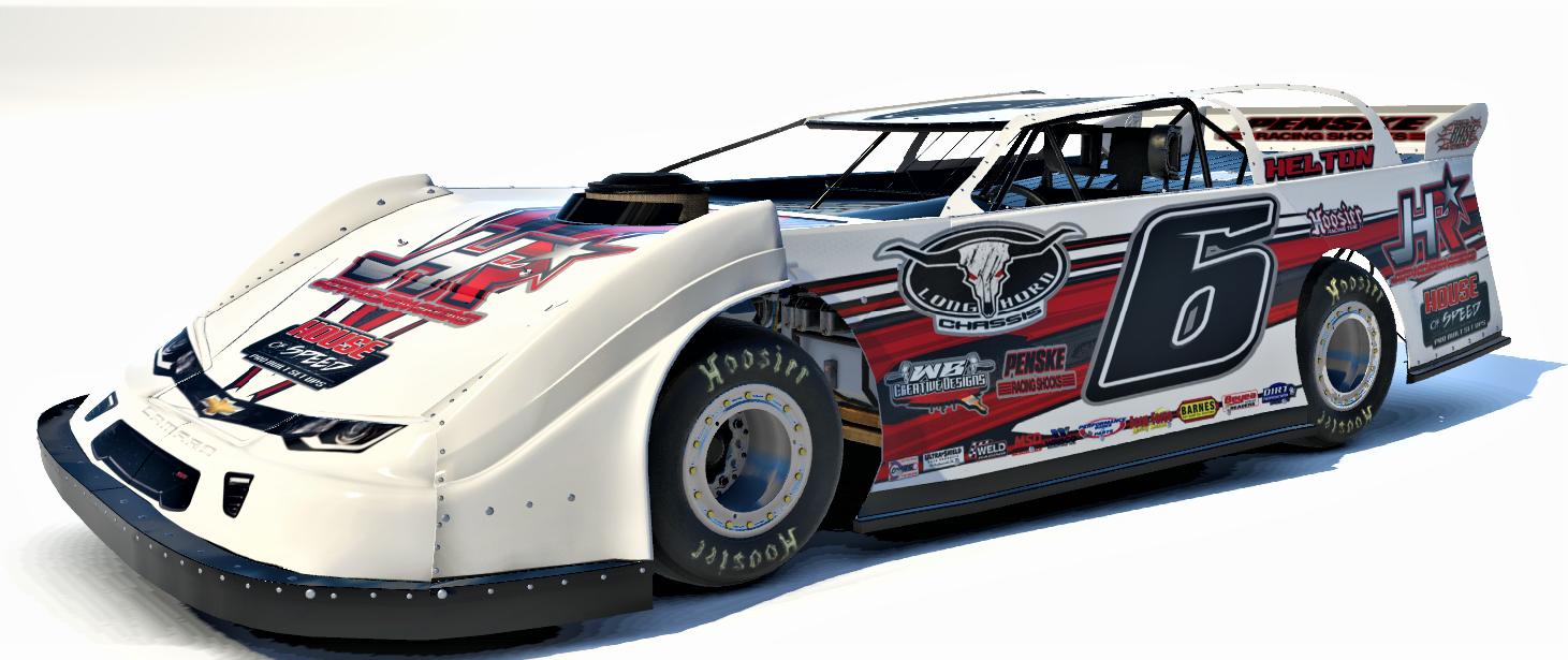 Jeff Helton WHT RED BLK DLM by Wade B. - Trading Paints