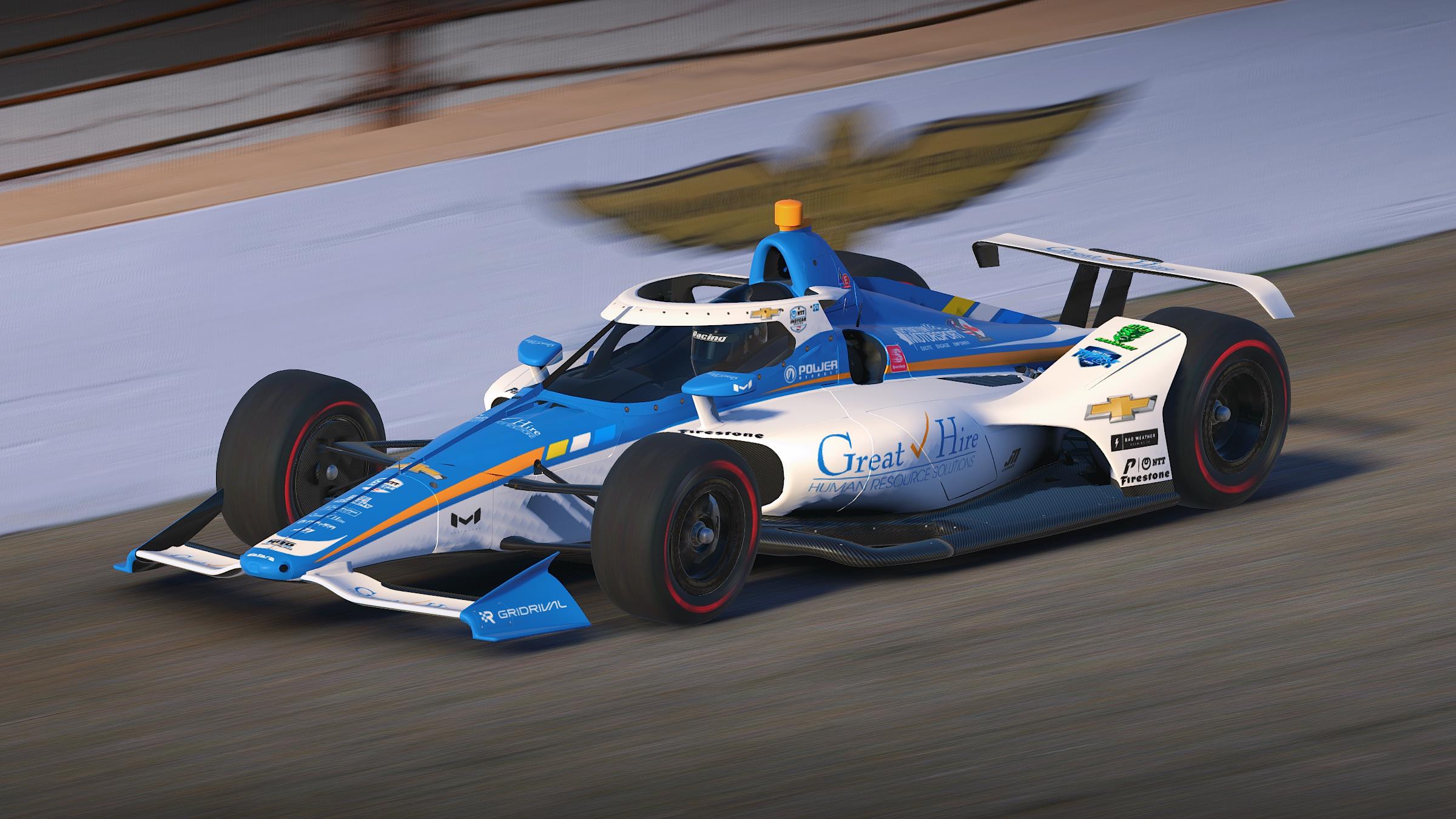 MAD Sim Racing Great Hire Human Resource Solutions IndyCar by Jeff ...