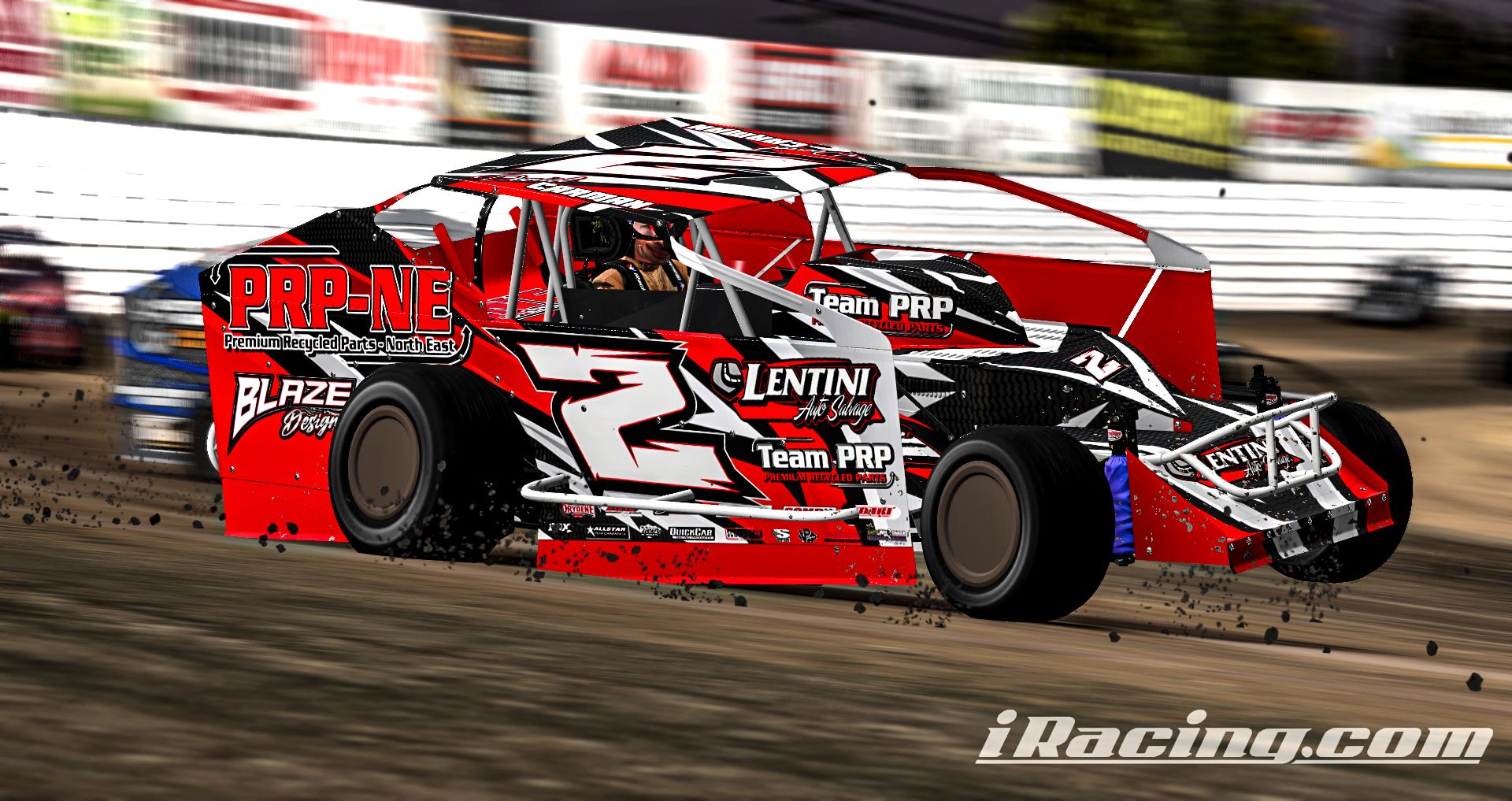 Daniel Carman #2 BB/358 Modified by Drew Blaze - Trading Paints