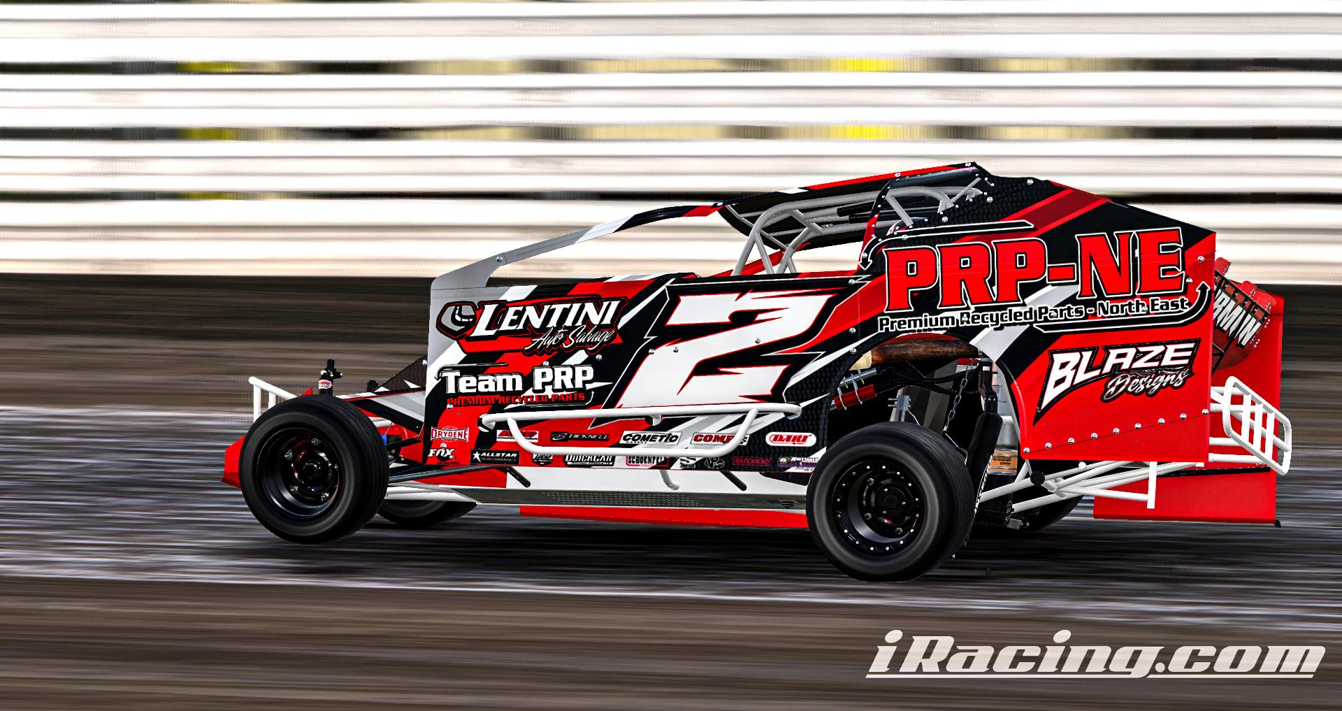 Daniel Carman #2 BB/358 Modified by Drew Blaze - Trading Paints