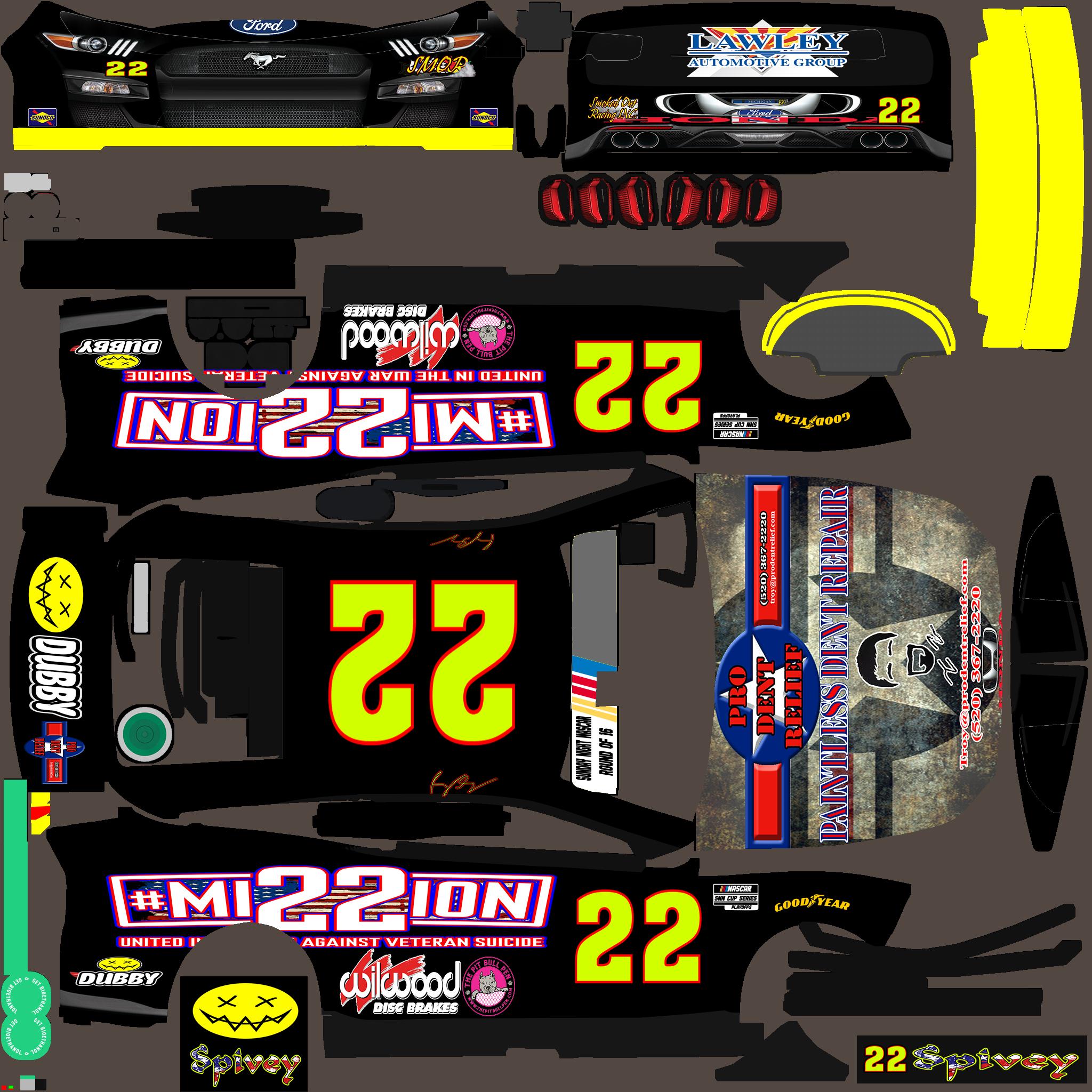 Ford Mustang Nextgen RandySpivey#22TucsonPDR by William Fink - Trading ...