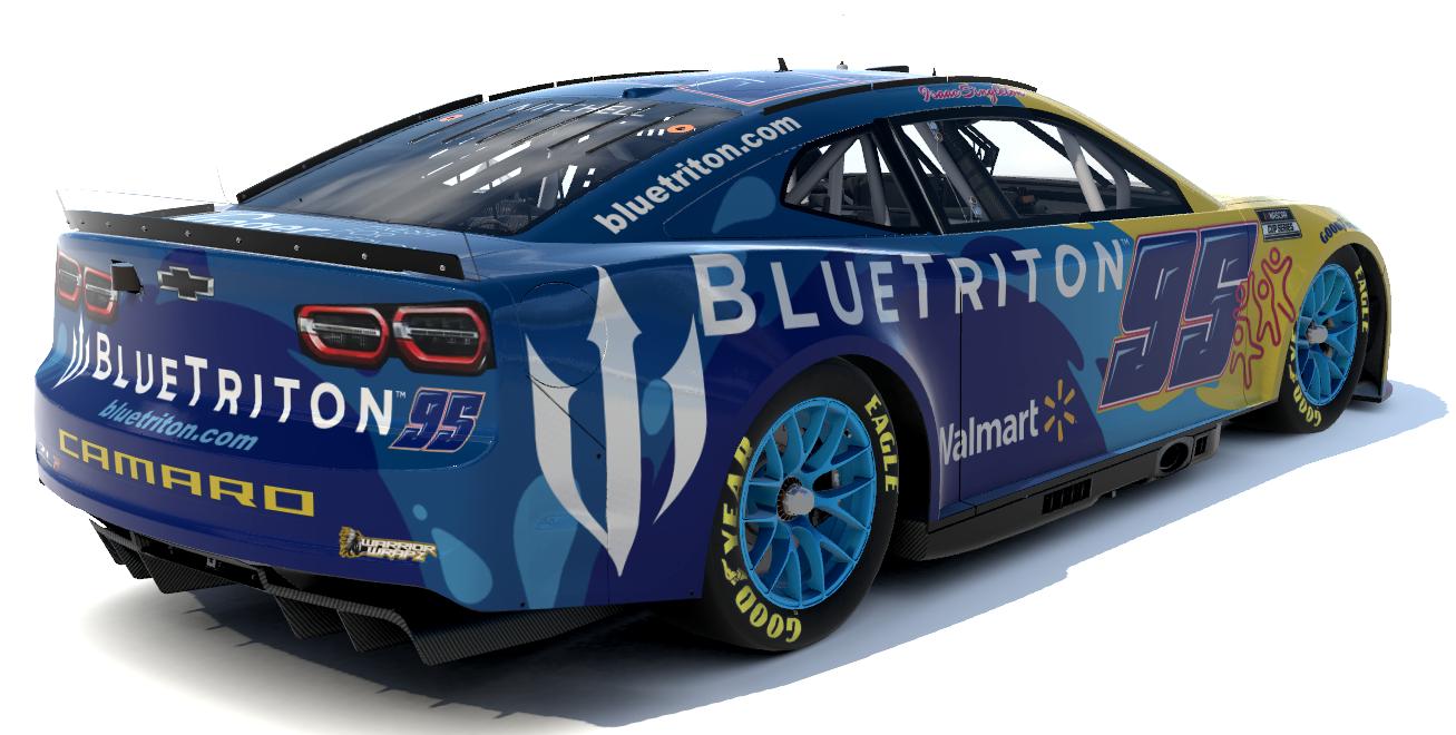 Isaac Singleton #95 - NASCAR Cup Series Next Gen Chevrolet Camaro ZL1 ...