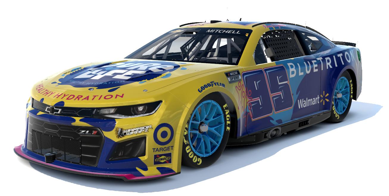 Isaac Singleton #95 - NASCAR Cup Series Next Gen Chevrolet Camaro ZL1 ...