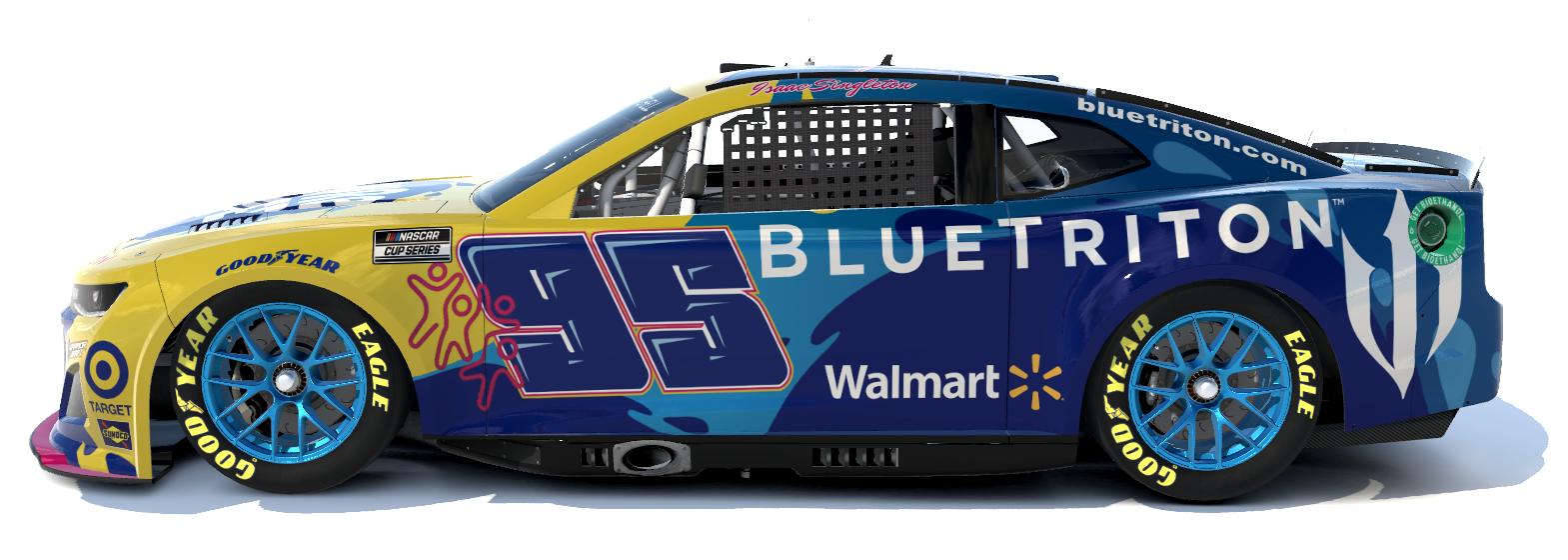 Isaac Singleton #95 - NASCAR Cup Series Next Gen Chevrolet Camaro ZL1 ...