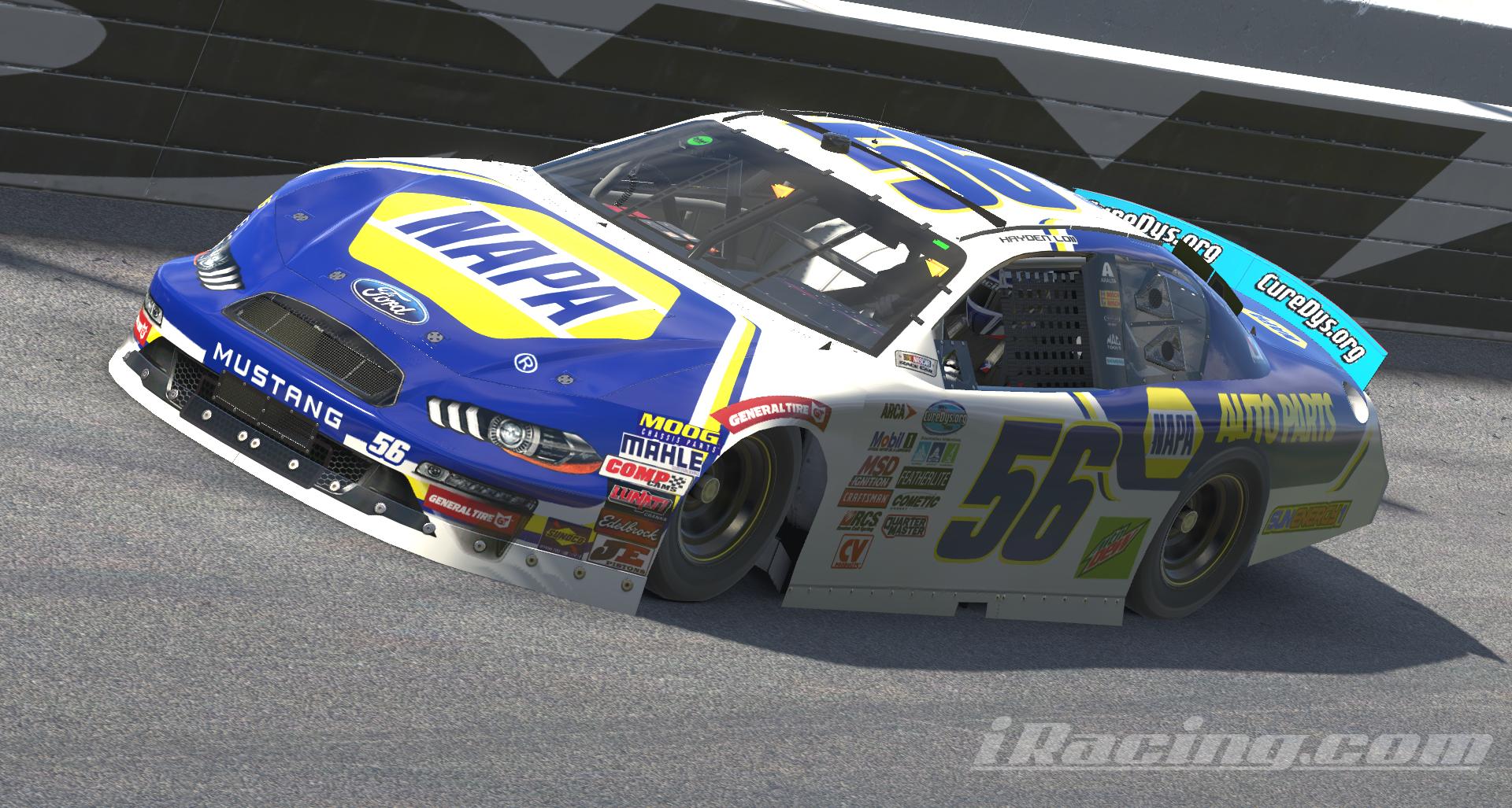 Hayden Loll NAPA Ford #56 2022 by Jonathan L. - Trading Paints