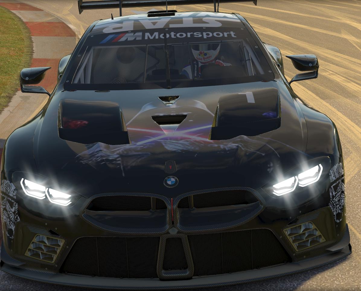 Star Wars Dark Side BMW M8 GTE by Todd Schwarz - Trading Paints