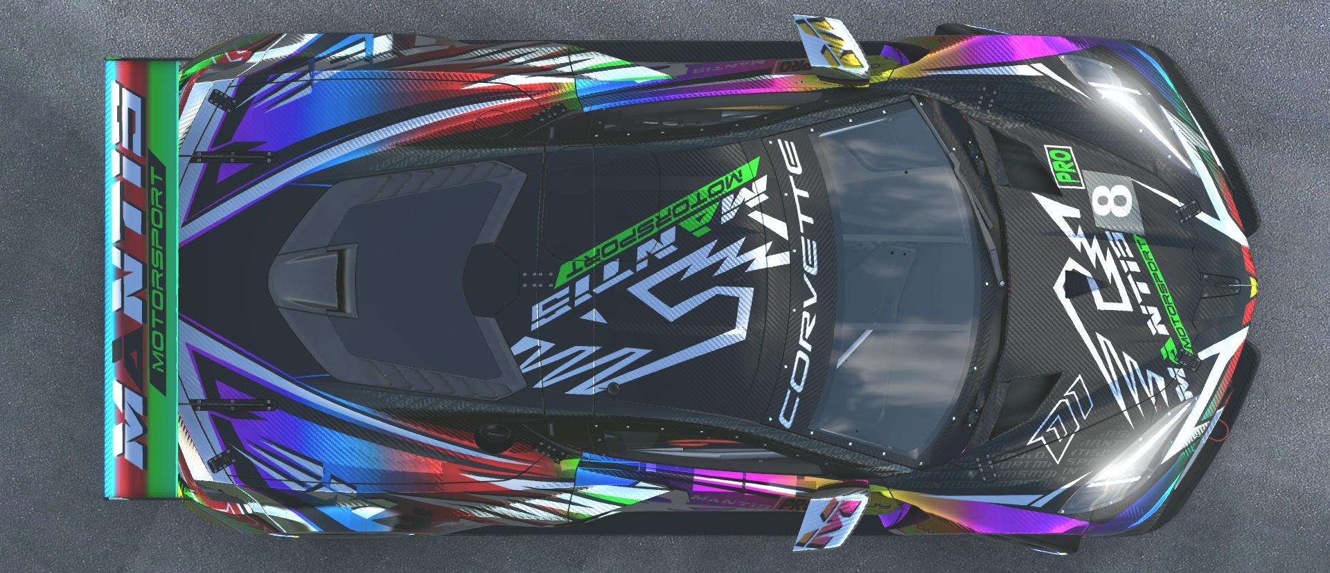 C8R GTE PSYCHO CHROME 2 by Kirk S. - Trading Paints