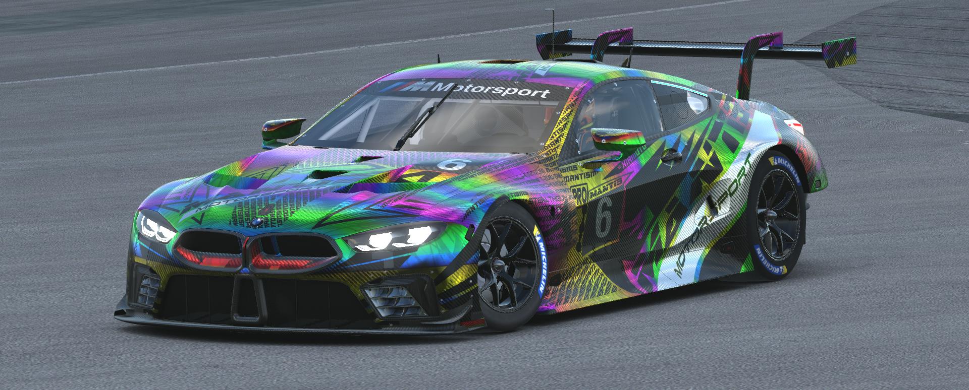 BMW M8 GTE PSYCHO CHROME 2 by Kirk S. - Trading Paints