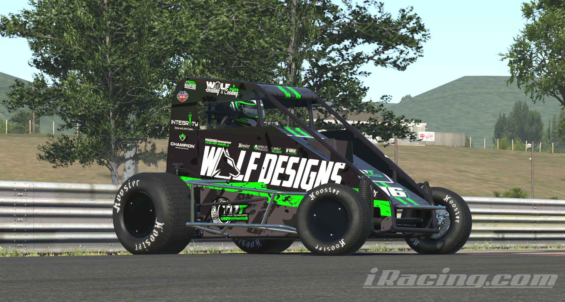 Tony Wolfs 2022 Wrap Theme by Roger Wolf - Trading Paints