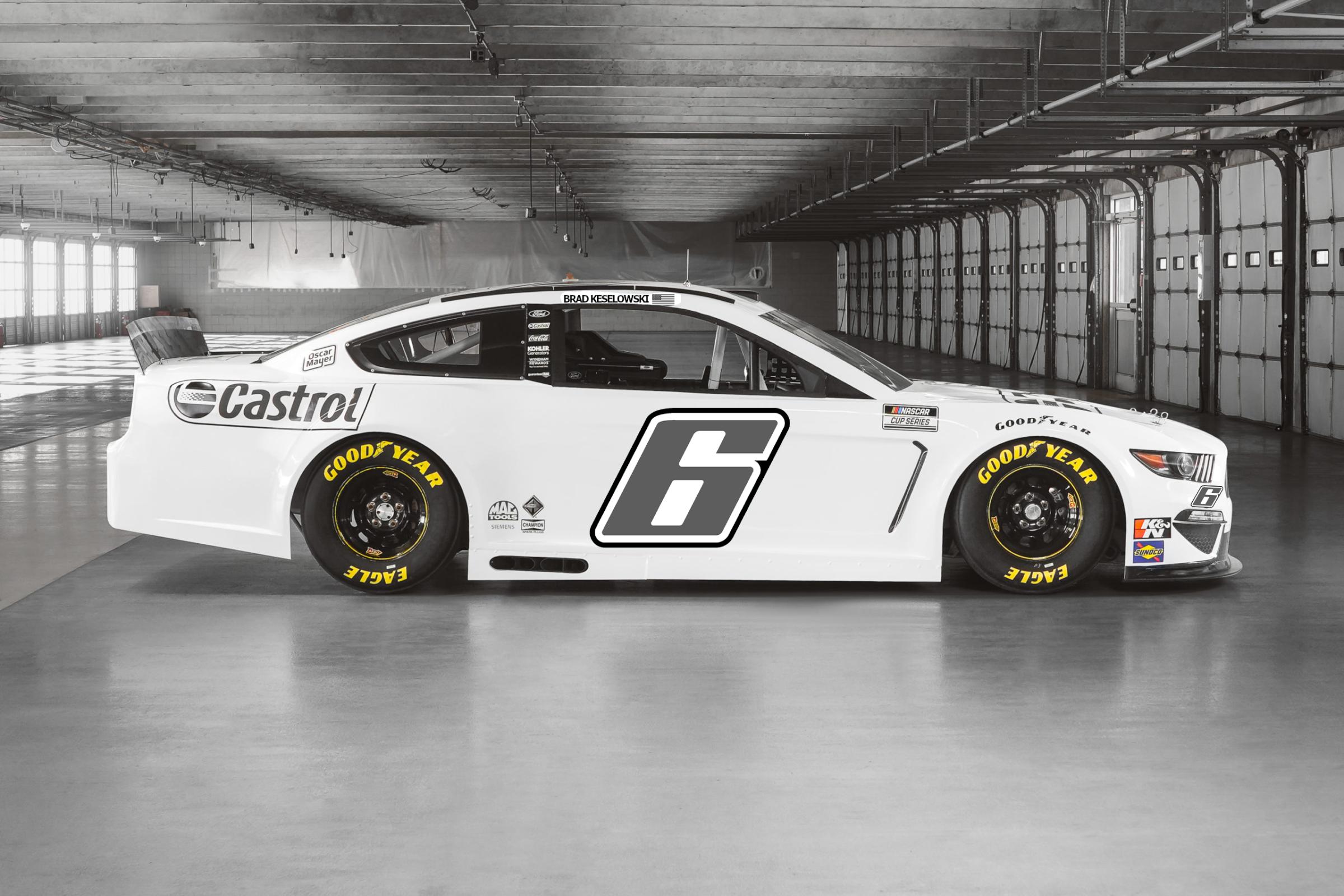 Brad Keselowski 2022 No Carbon Castrol RFK Ford Mustang (Custom #6) by ...