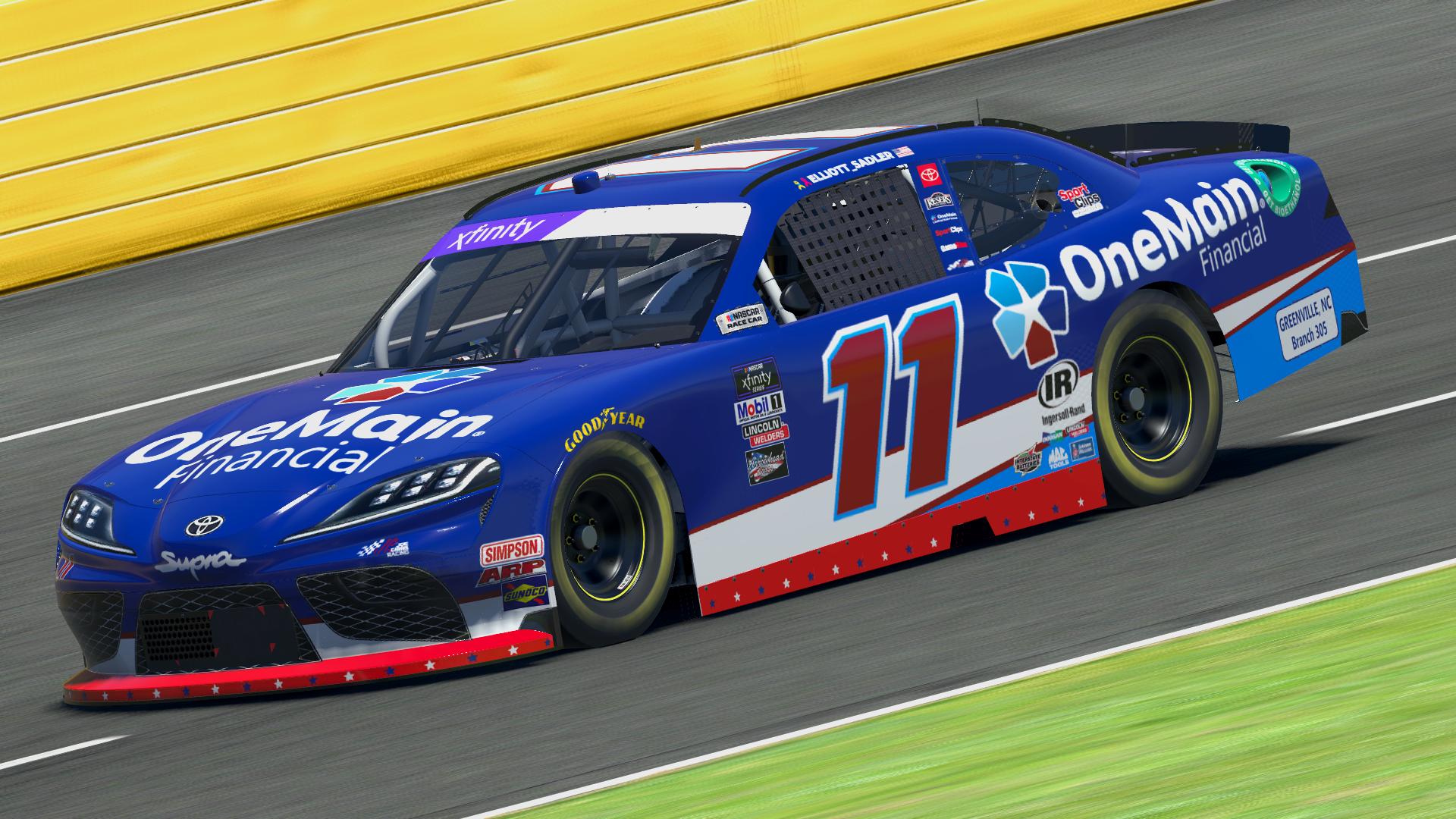 2013 Elliott Sadler One Main Financial Supra by Dylan Holland - Trading ...