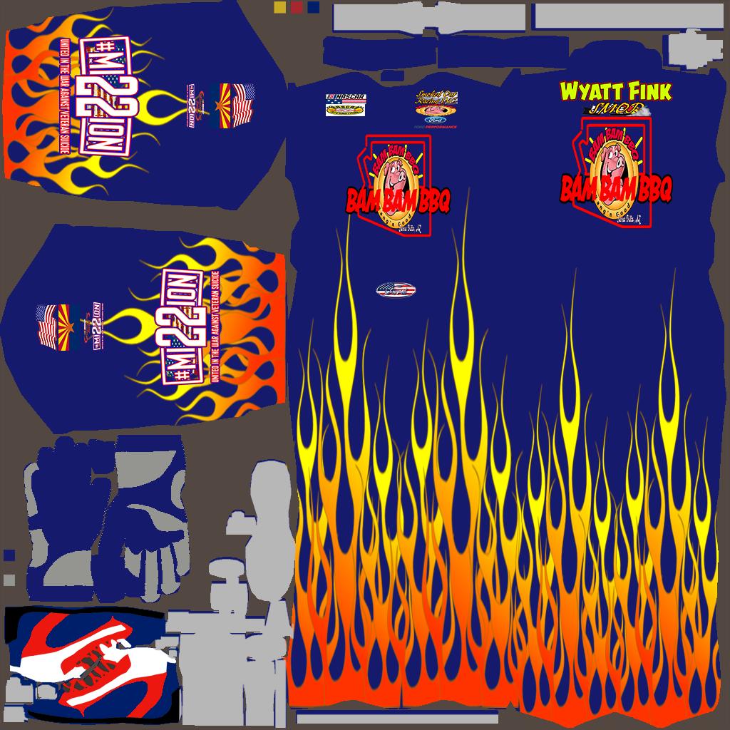 FinkSuit#63BamBamBBQ by William Fink - Trading Paints