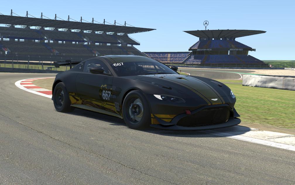 Black and Gold NEC Livery by Dave Hernandez - Trading Paints
