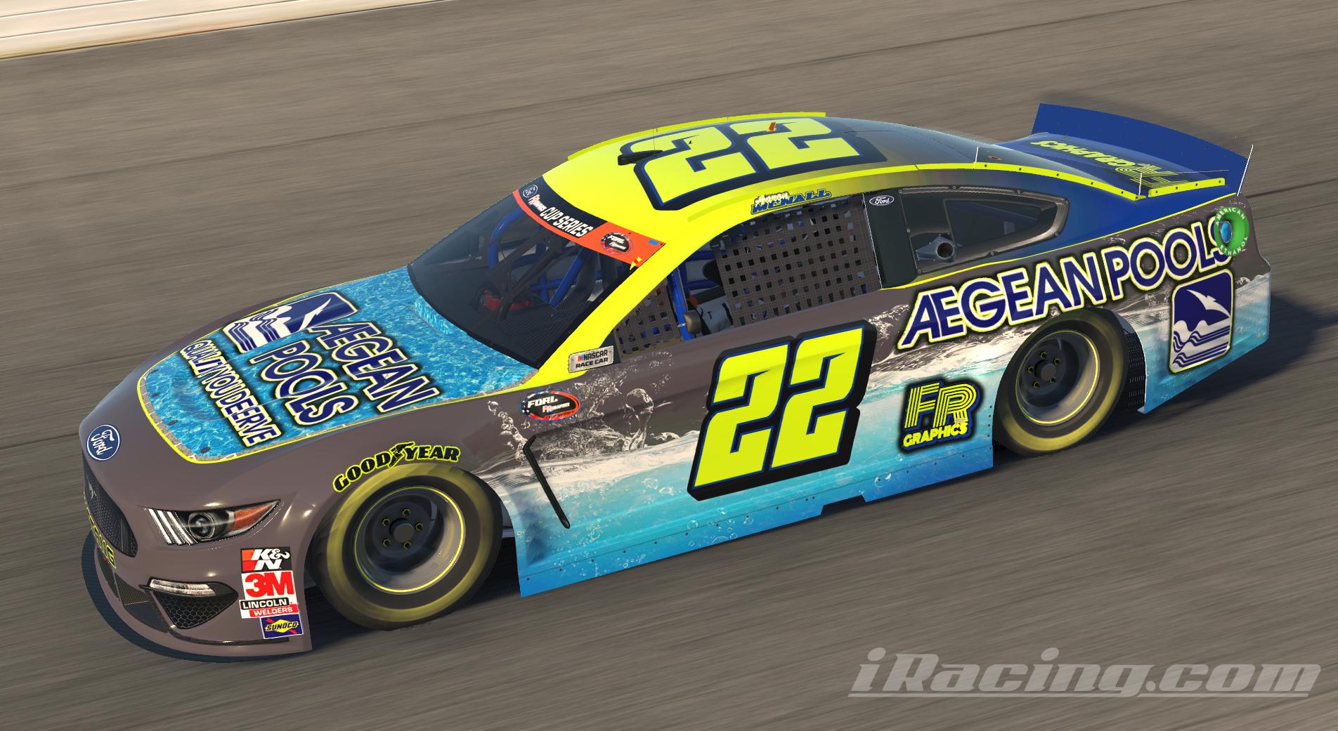 Aaron McNall 2022 FORL Gen 6 Cup Series Ford Mustang by Manix Furqueron ...