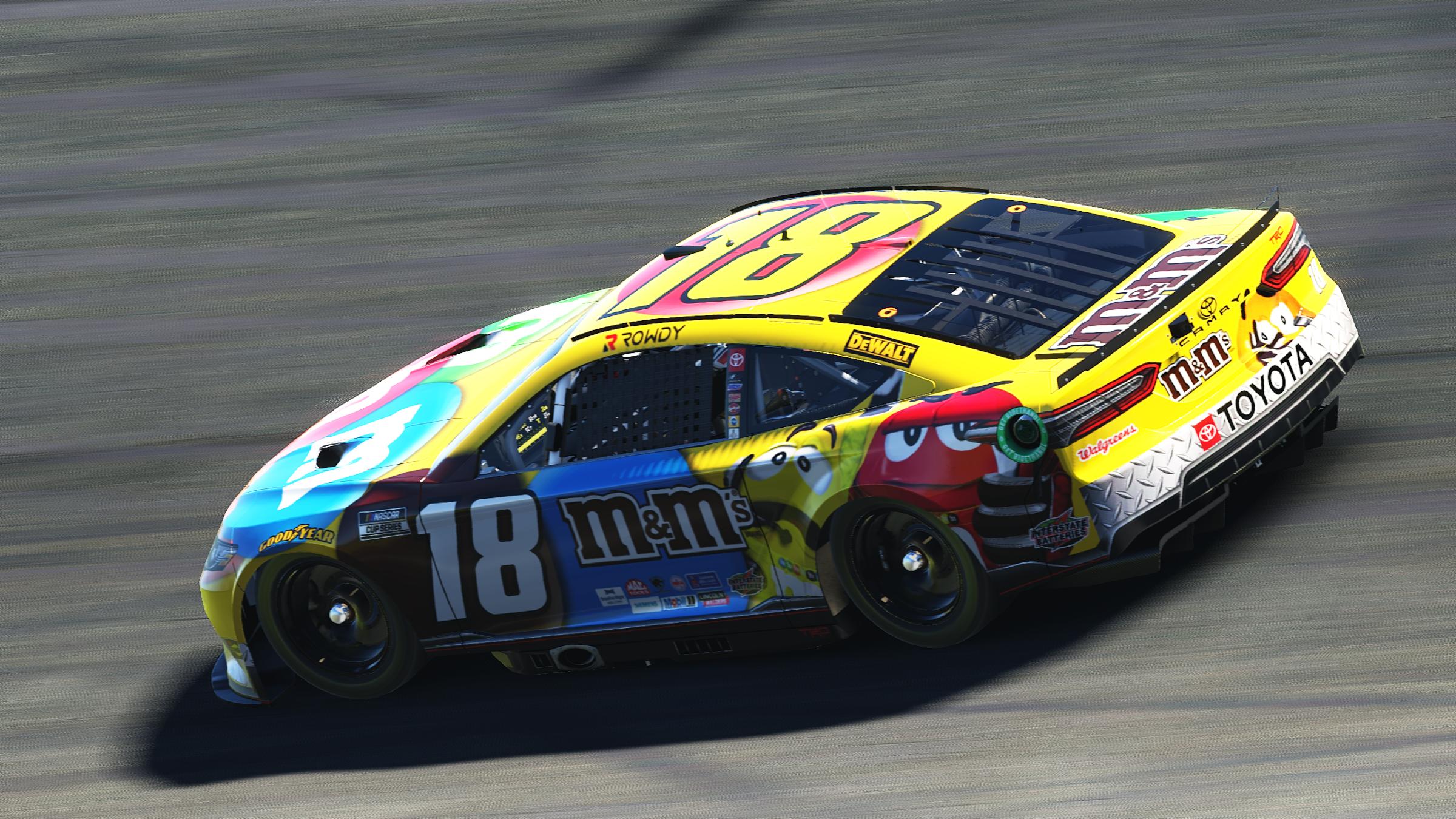 Kyle Busch 2009 M&Ms 2022 Camry Numbered by Aledam Contreras - Trading ...