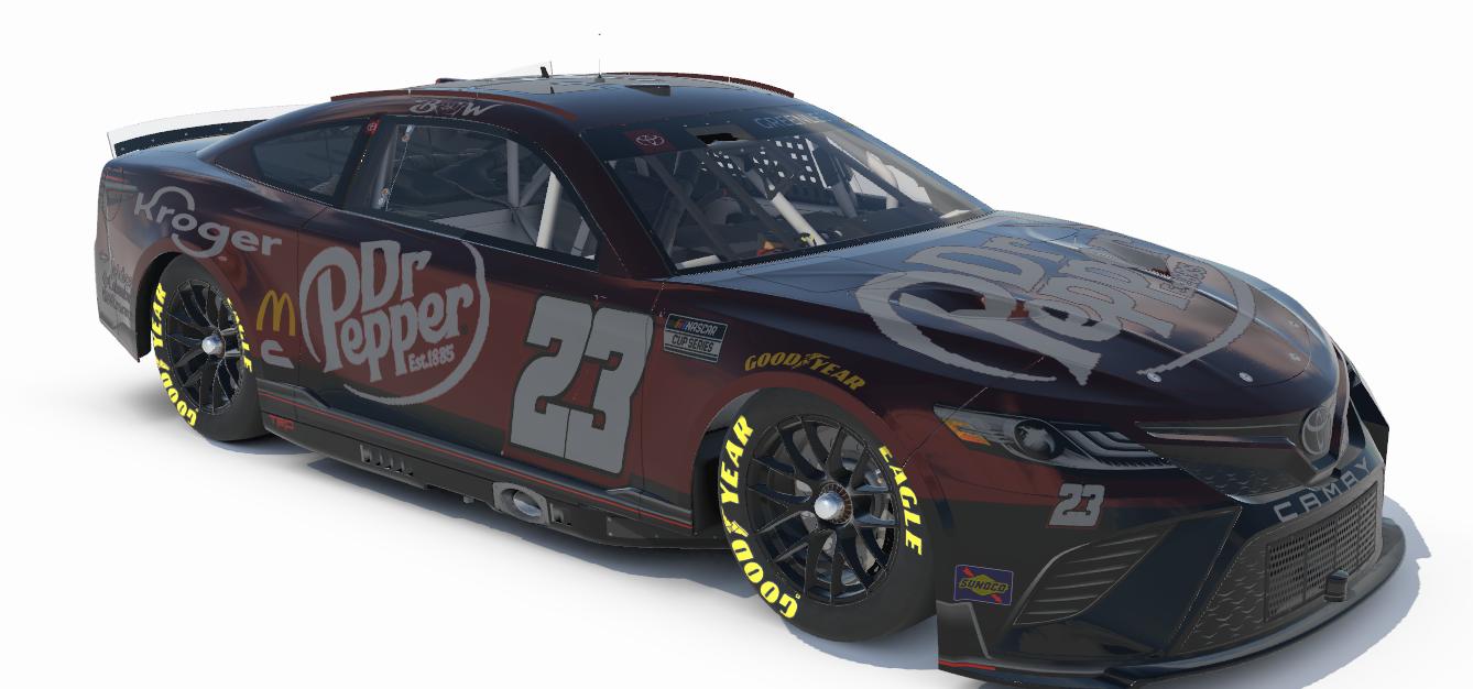 Dr Pepper Toyota Camry **Chrome Spec Map** by Gary G. - Trading Paints