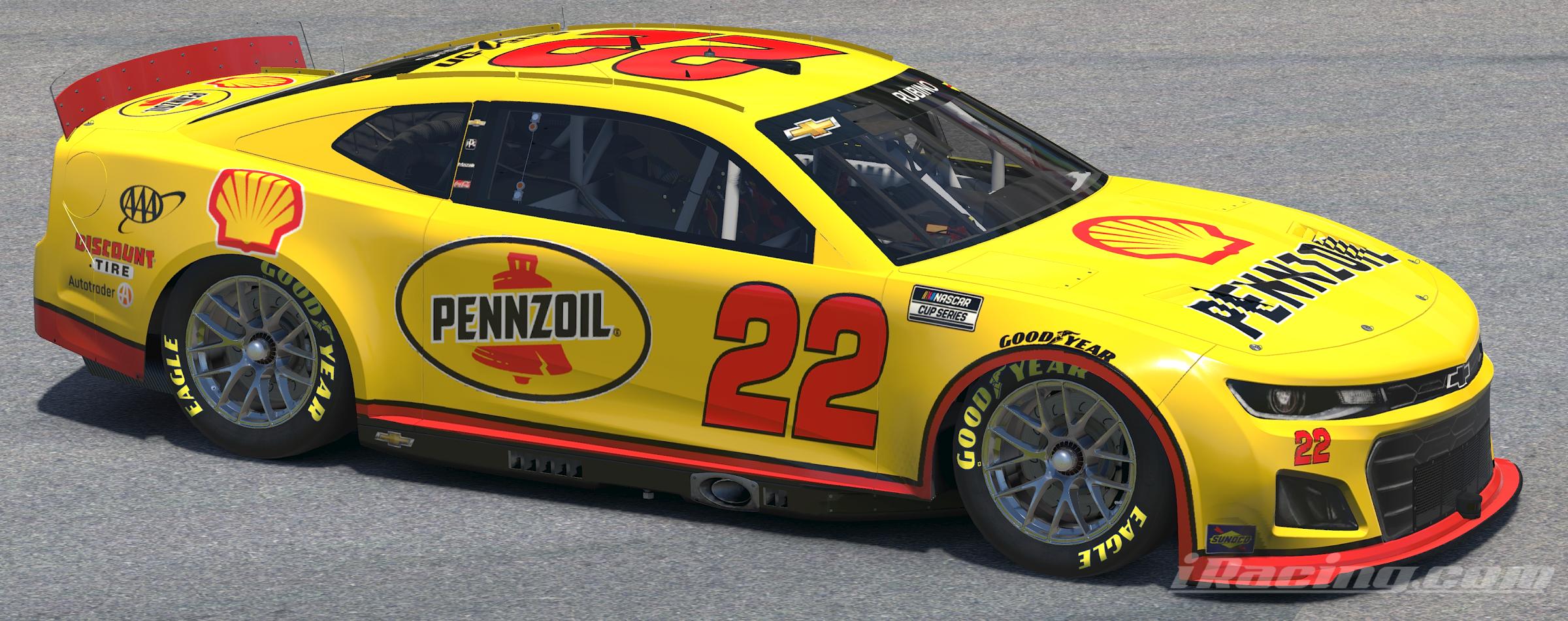 Shell Pennzoil - Camaro by John Rubino - Trading Paints