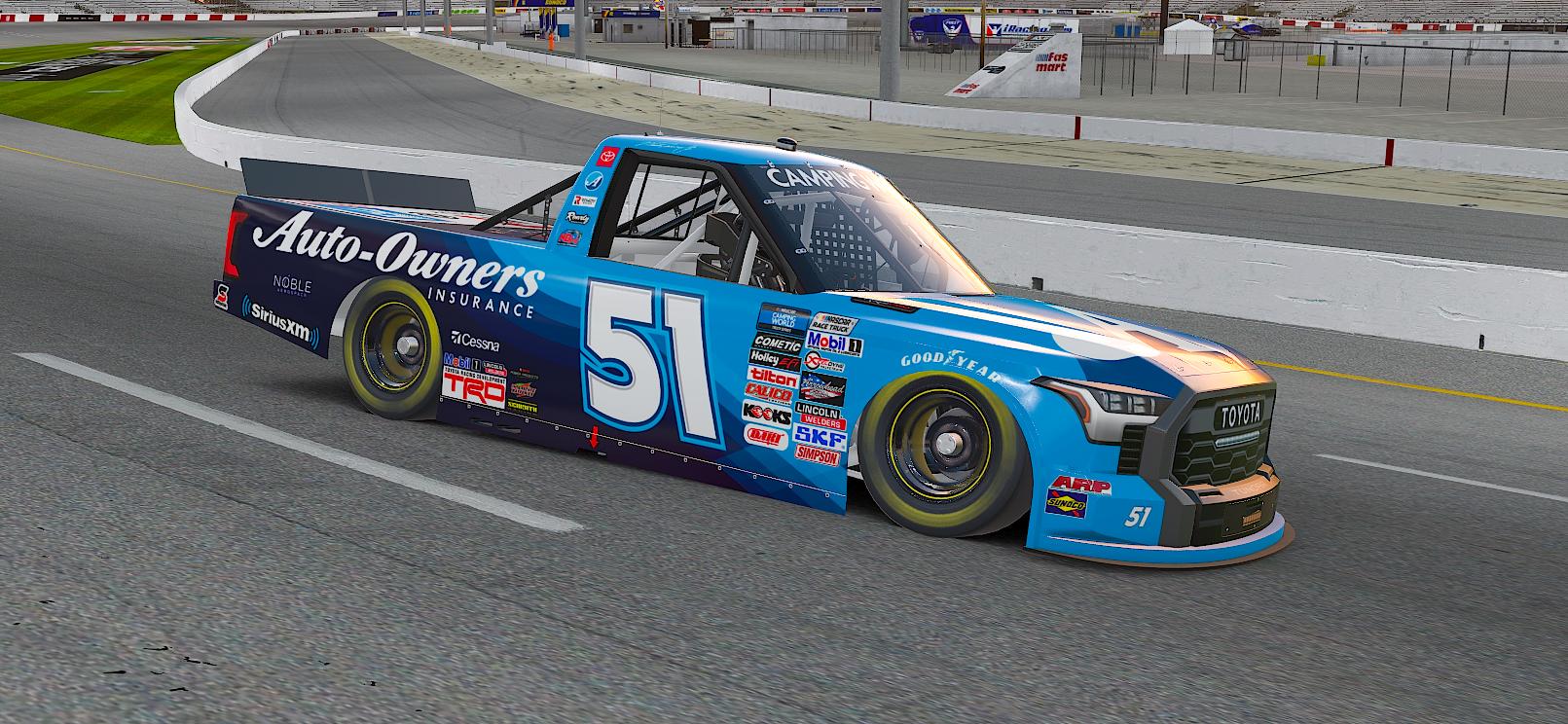 #51 Martin Truex Jr Auto-Owners KBM 2022 Toyota Tundra TRD Pro (CUSTOM ...