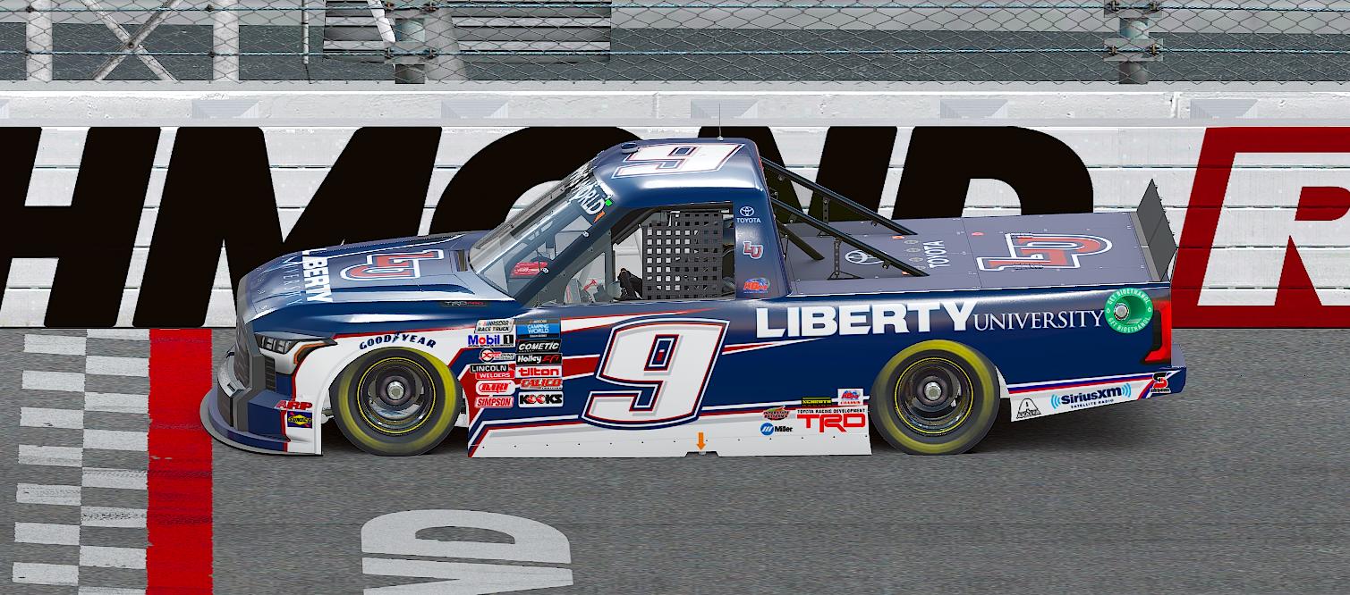 #9 William Byron Liberty University KBM 2022 Toyota Tundra TRD Pro ...