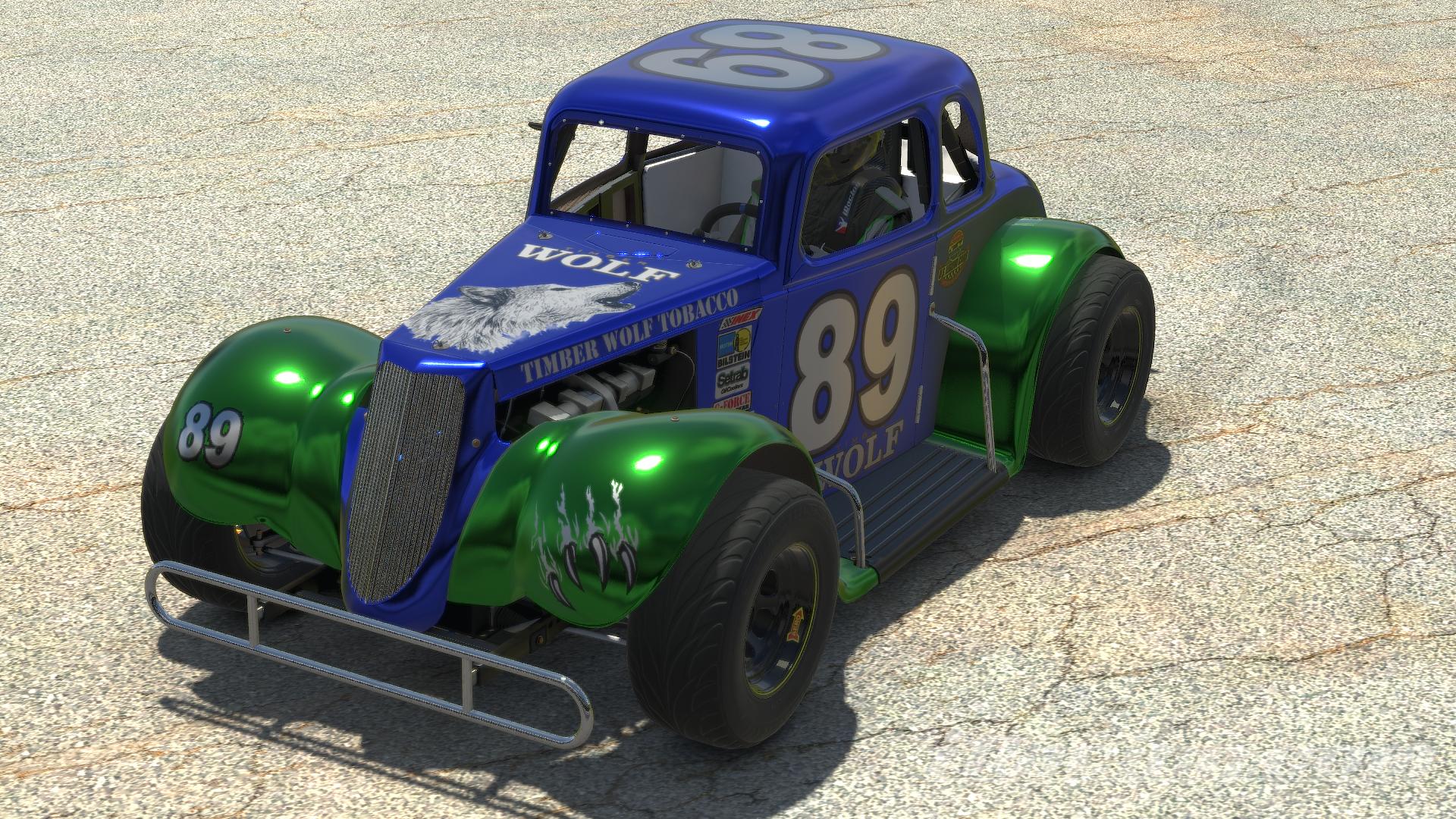 Timber Wolf Tobacco Legends 34 Ford Coupe - Rookie by Ted Glenn ...