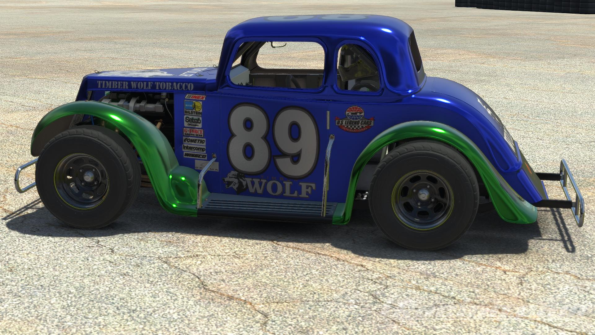 Timber Wolf Tobacco Legends 34 Ford Coupe - Rookie by Ted Glenn ...