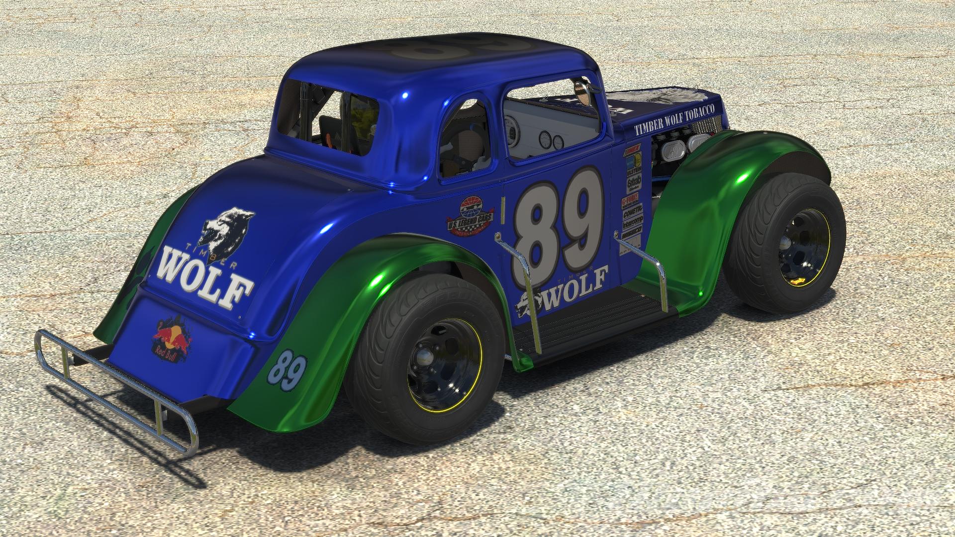 Timber Wolf Tobacco Legends 34 Ford Coupe - Rookie by Ted Glenn ...
