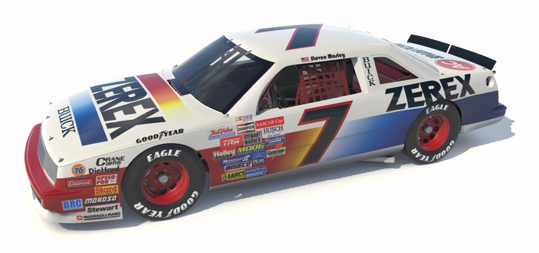 Alan Kulwicki Zerex Replica by Steven Mosley Jr - Trading Paints